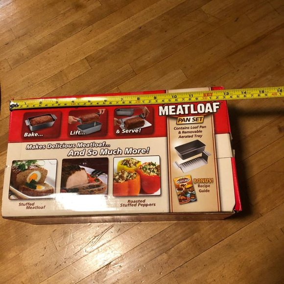 Allstar Products Group | Kitchen | Perfect Meatloaf Pan Set Removable ...
